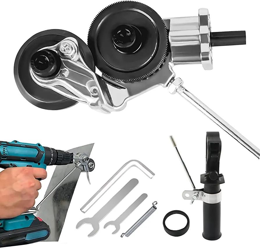 2022 New Electric Drill shears Plate Cutter,Metal Nibbler Drill ...