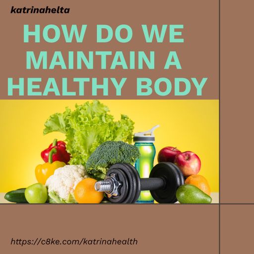 How do we maintain a healthy body? The answer is here link in bio : bit ...