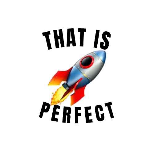 That is perfect 🚀 @Thatisperfect